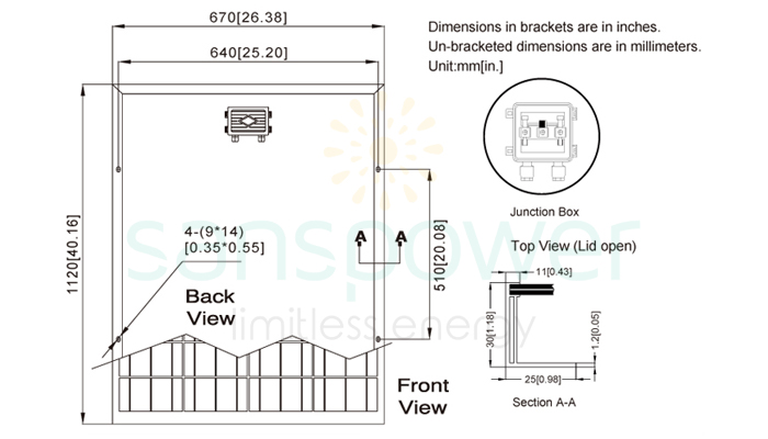 Solar Panel: Jual Solar Panel Polycristalline 100 WP Berkualitas
